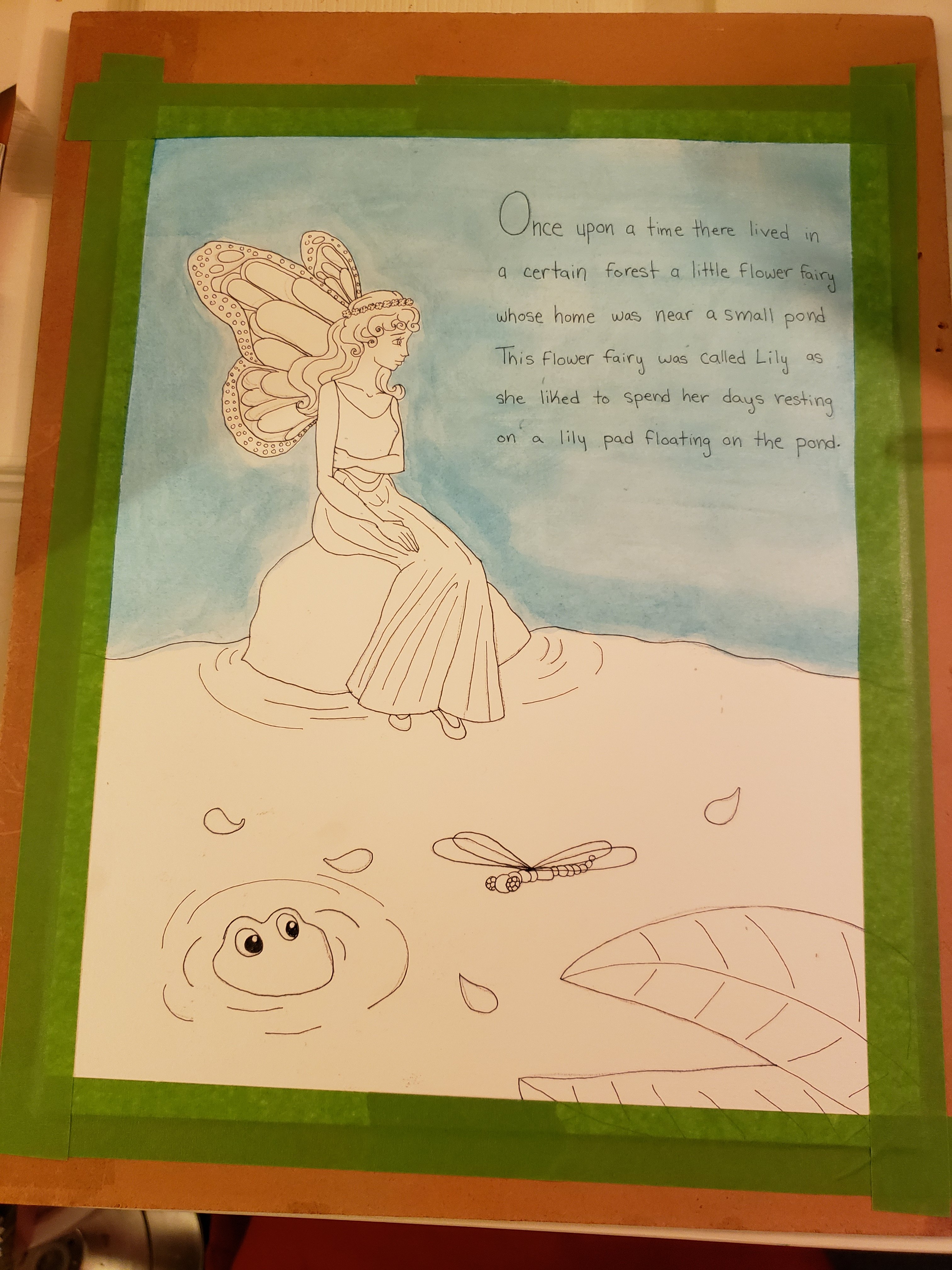 Beginning: Lily the Flower Fairy – Emma Dooner: Art for Fun