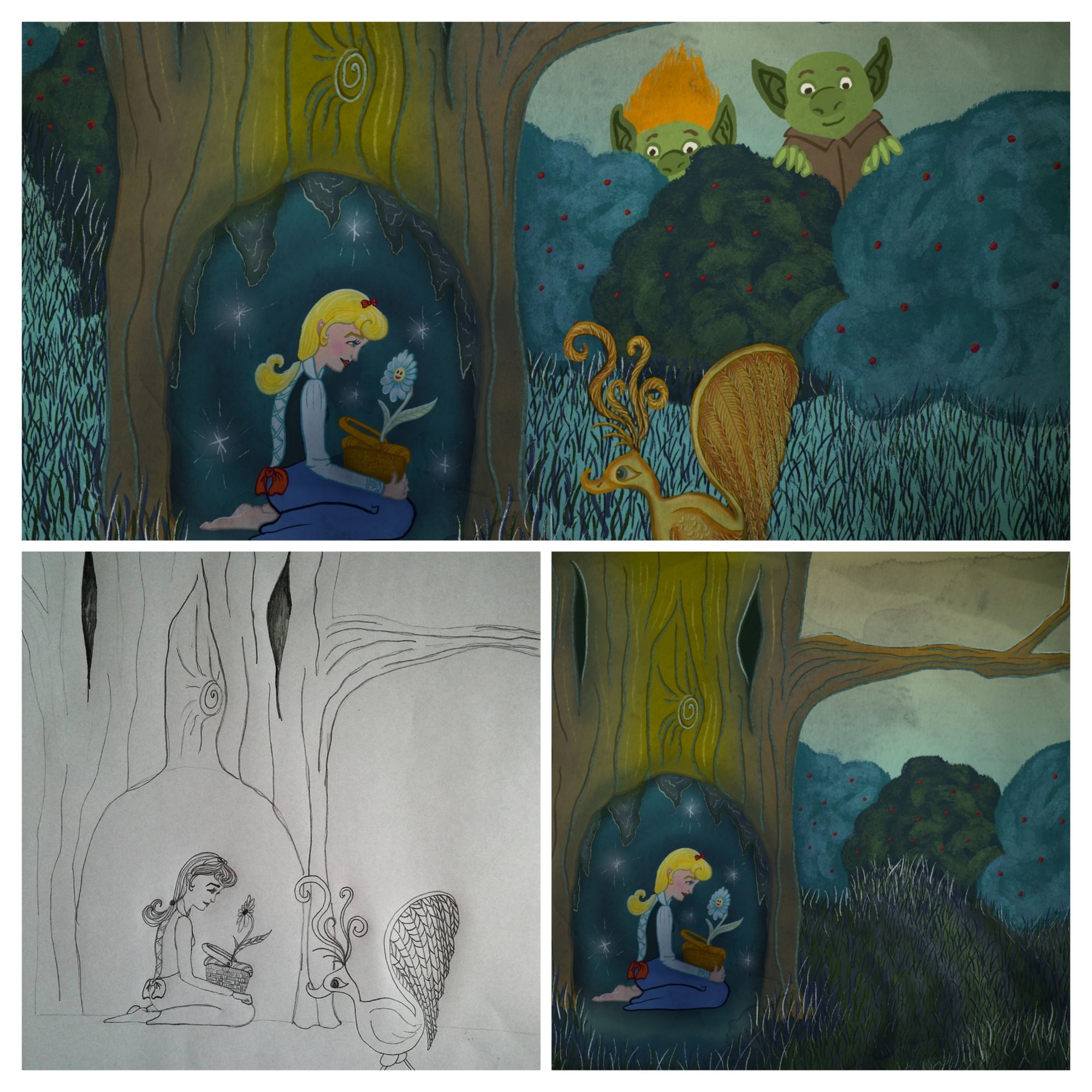 Trolls in the Enchanted Forest – Emma Dooner: Art for Fun